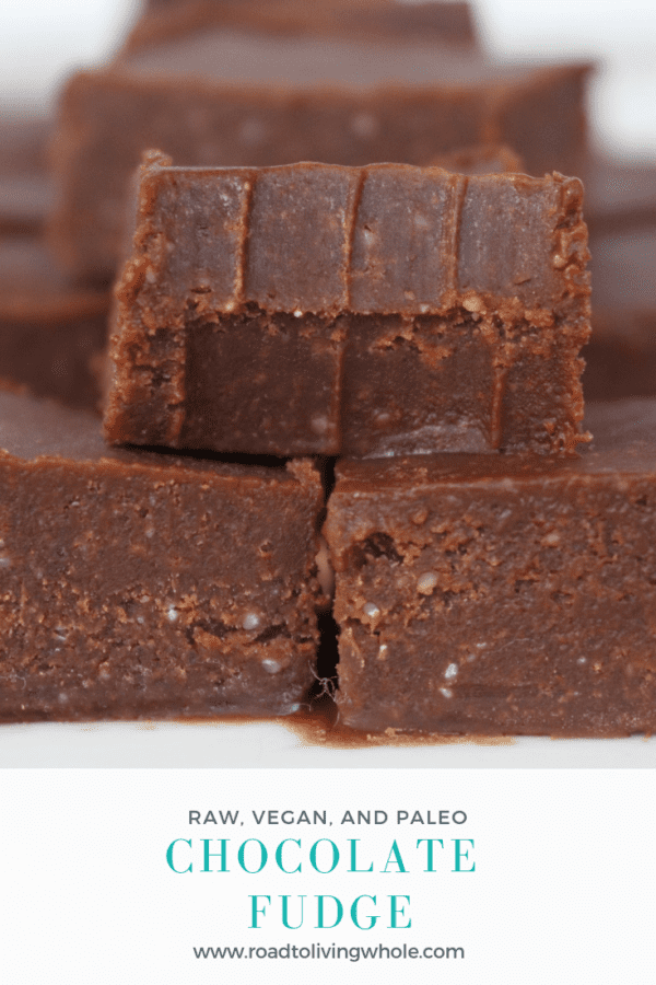 No Cook Healthy Chocolate Fudge – Road to Living Whole