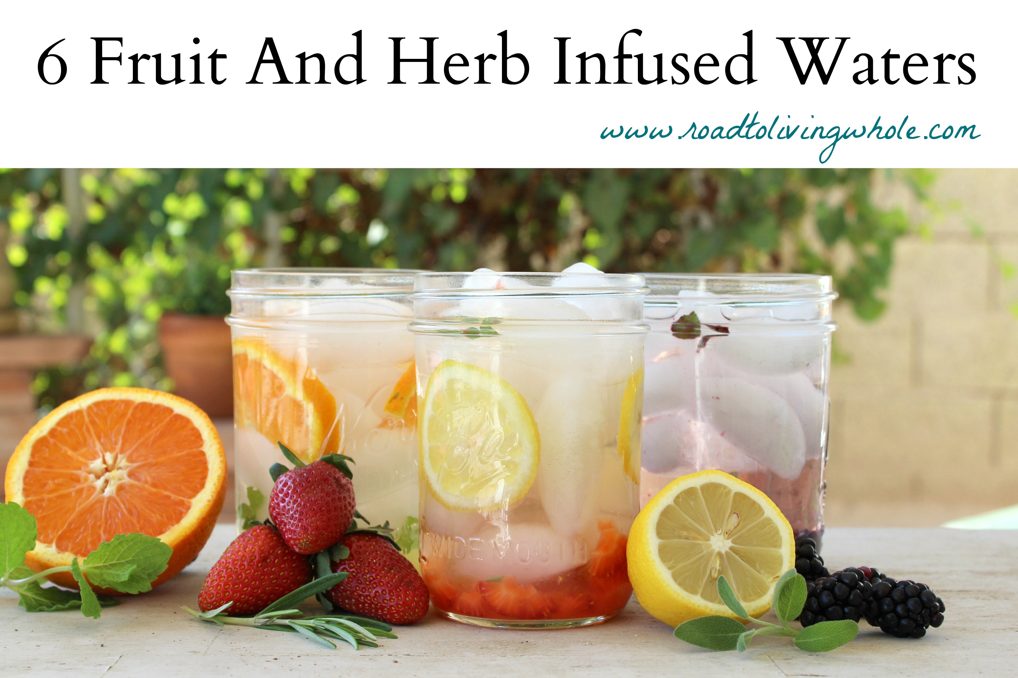 Stay Hydrated With Fruit and Herb Infused Water