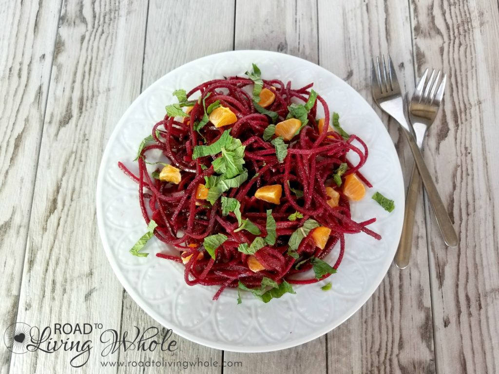 Citrus Mint Beet Salad – Road to Living Whole