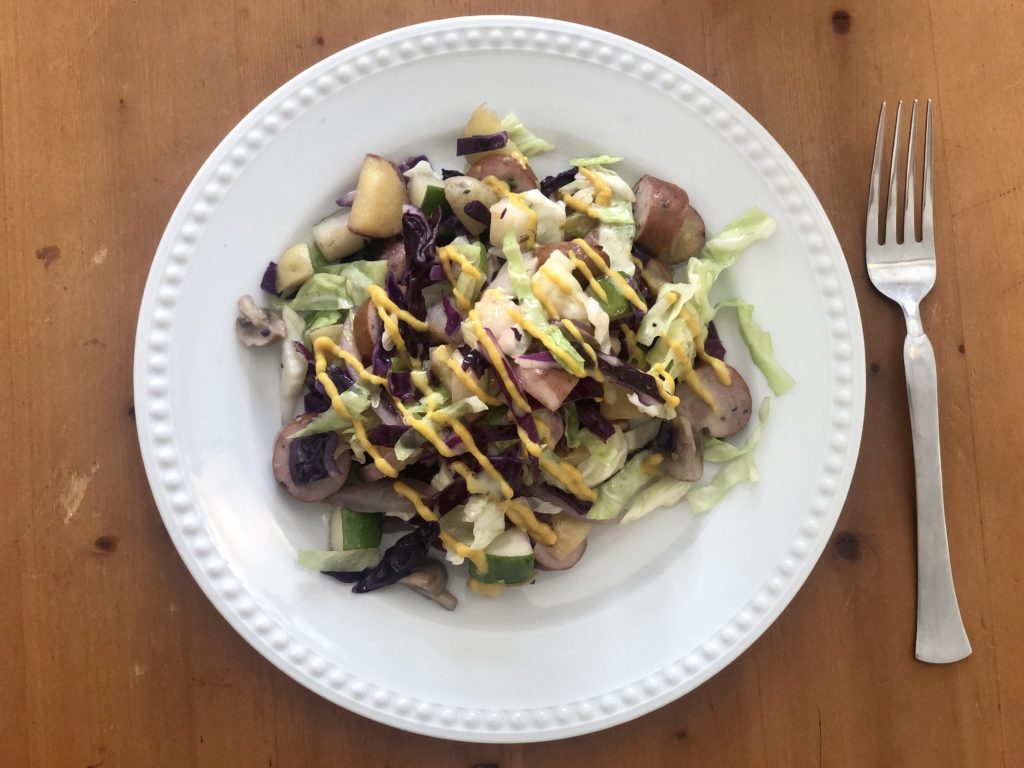 Summer Garden Hash with Chicken Sausage – Road to Living Whole